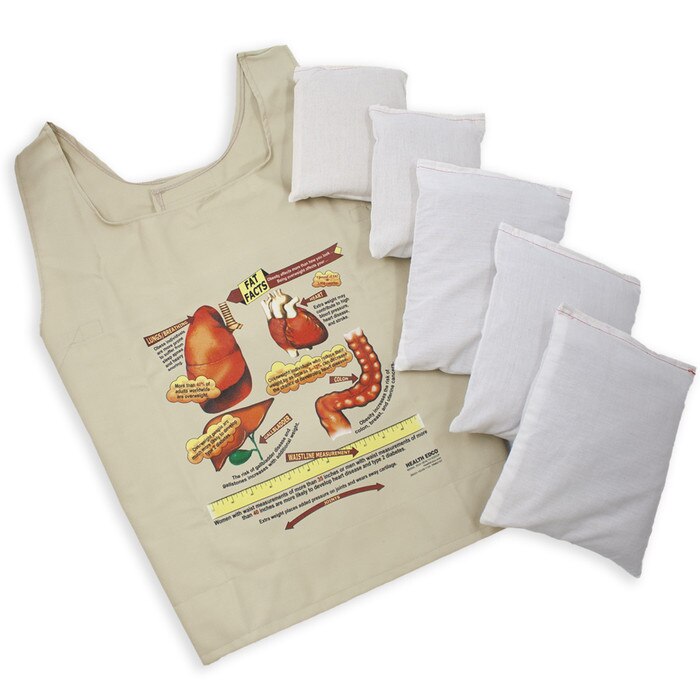 Fat Vest Adult Size | Health Edco | Health Teaching Tools