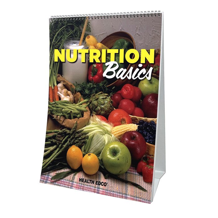 Nutrition Basics Educational Flip Chart | Health Edco