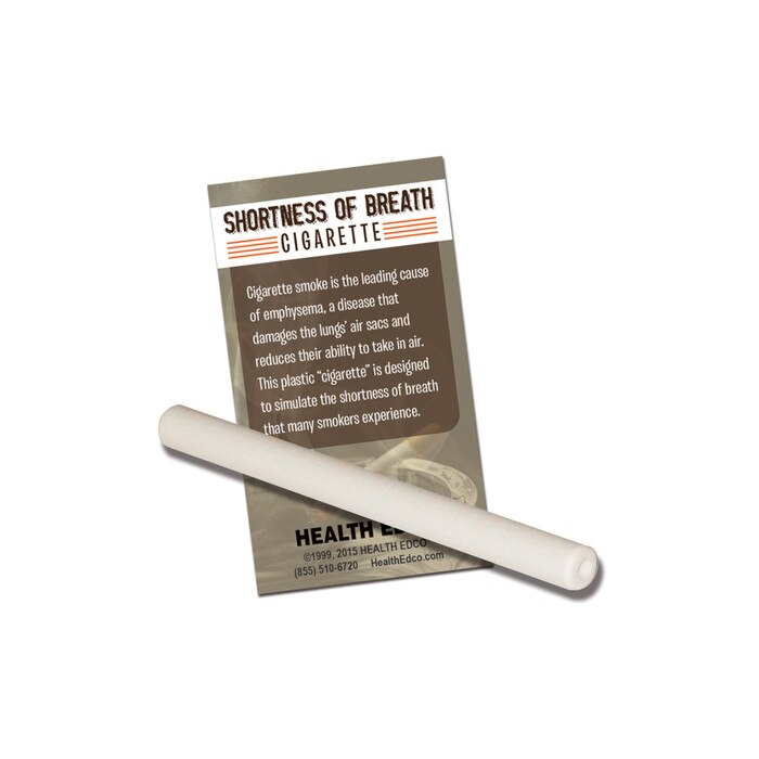 Shortness Of Breath Cigarette, Set Of 20 | Health Edco